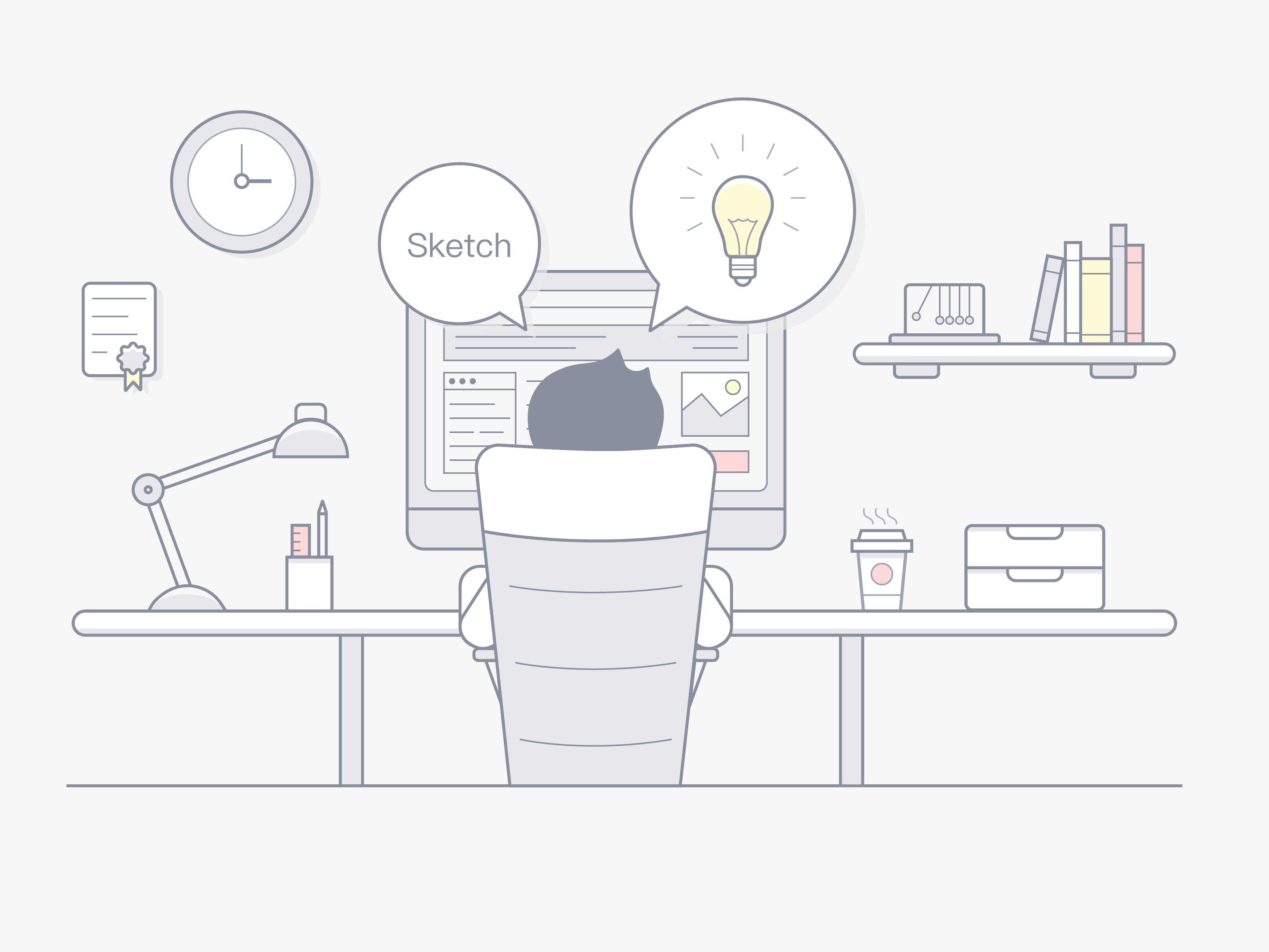 Graphics Lines Exercises by 一只小憨憨 on Dribbble