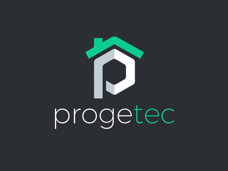 Logo Progetec by Dani Spaceman on Dribbble