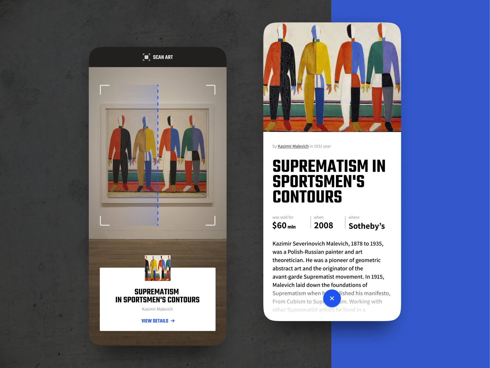 Scan art 🎨 | Concept by Olena Vashchuk for Uptech on Dribbble