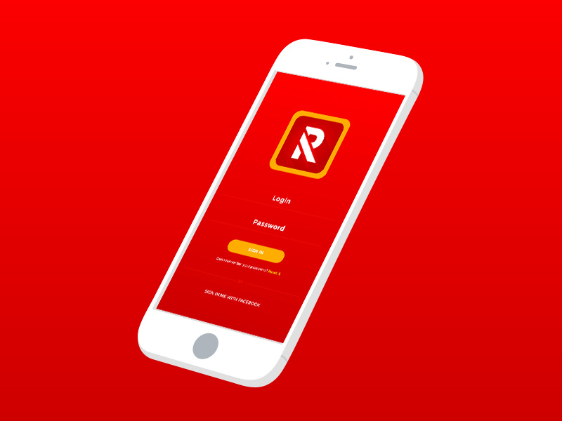 Religare App Login UI by Shrinidhi Kowndinya on Dribbble