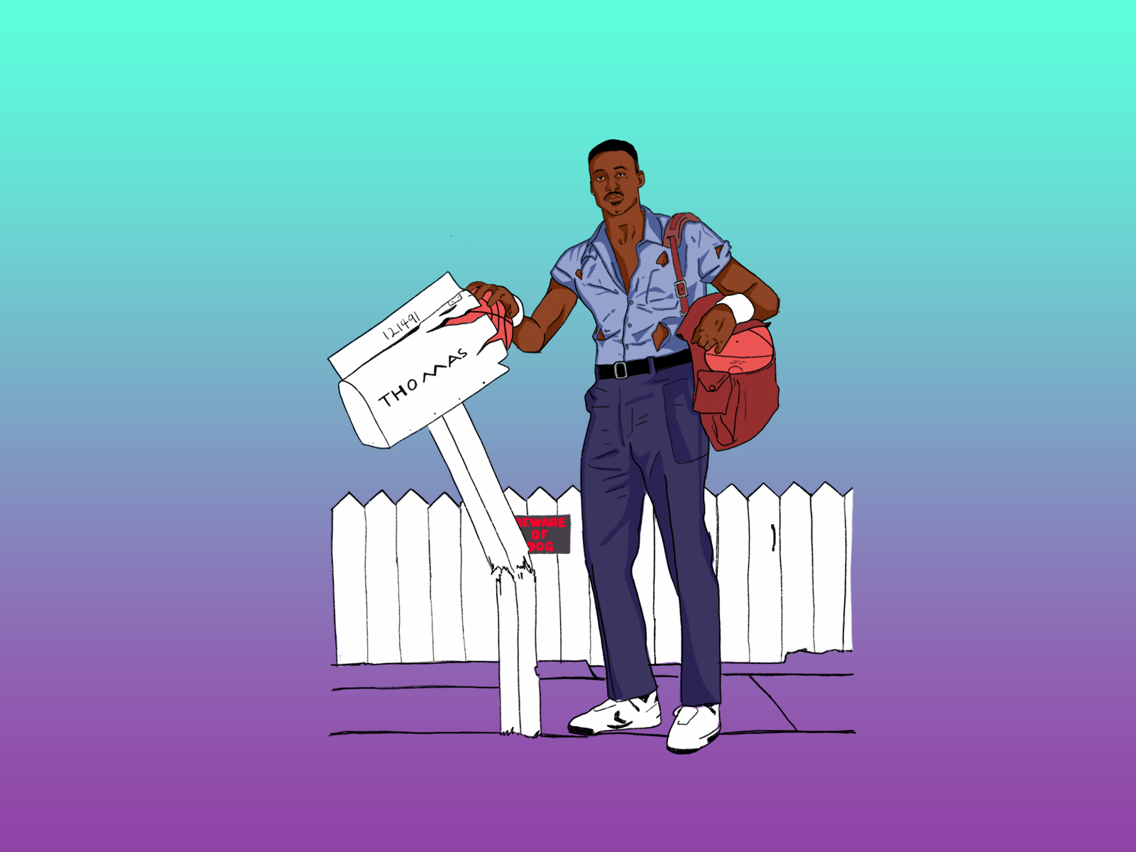 The Mailman by Ryan Brijs on Dribbble