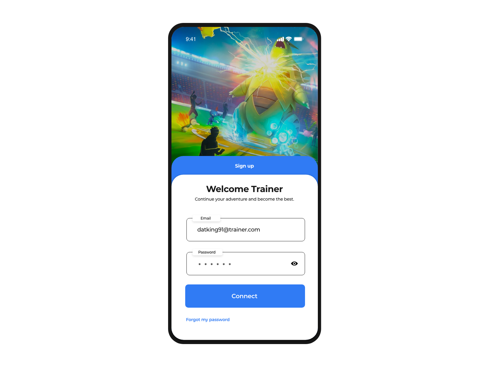 Pokemon Go - Log in by Christian Puga on Dribbble