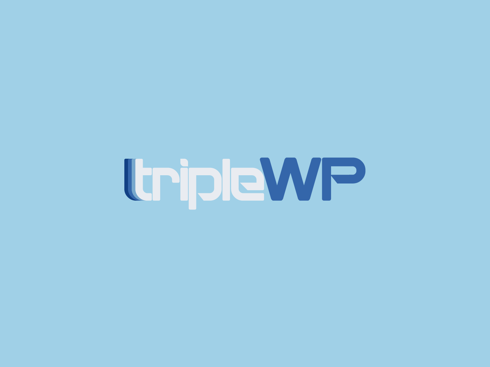TripleWP Logo | 30 Day Logo Challenge Day 3 by Christine Scarcelli on ...