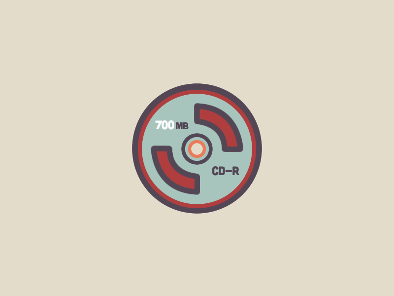 CD-Rom | Digital Data Storage Series by Christine Scarcelli on Dribbble