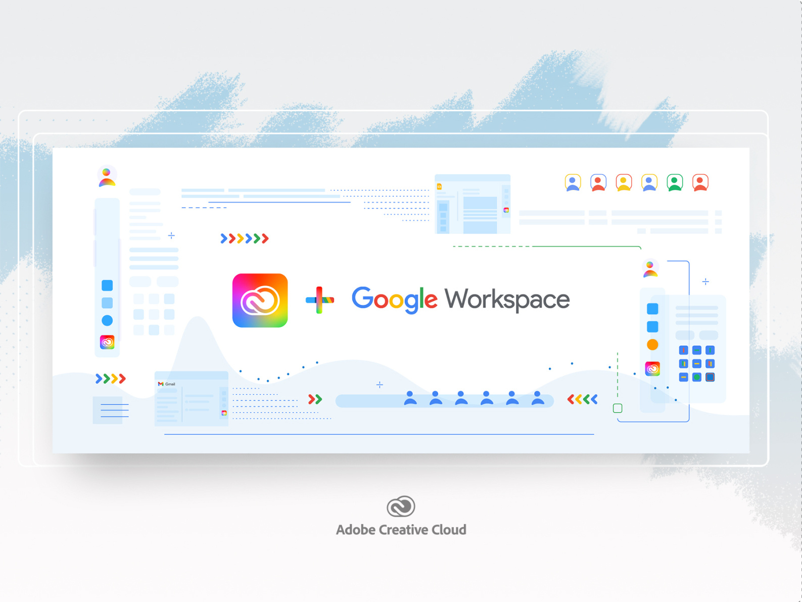Adobe + Google Workspace Banner Design by Mica Andreea on Dribbble
