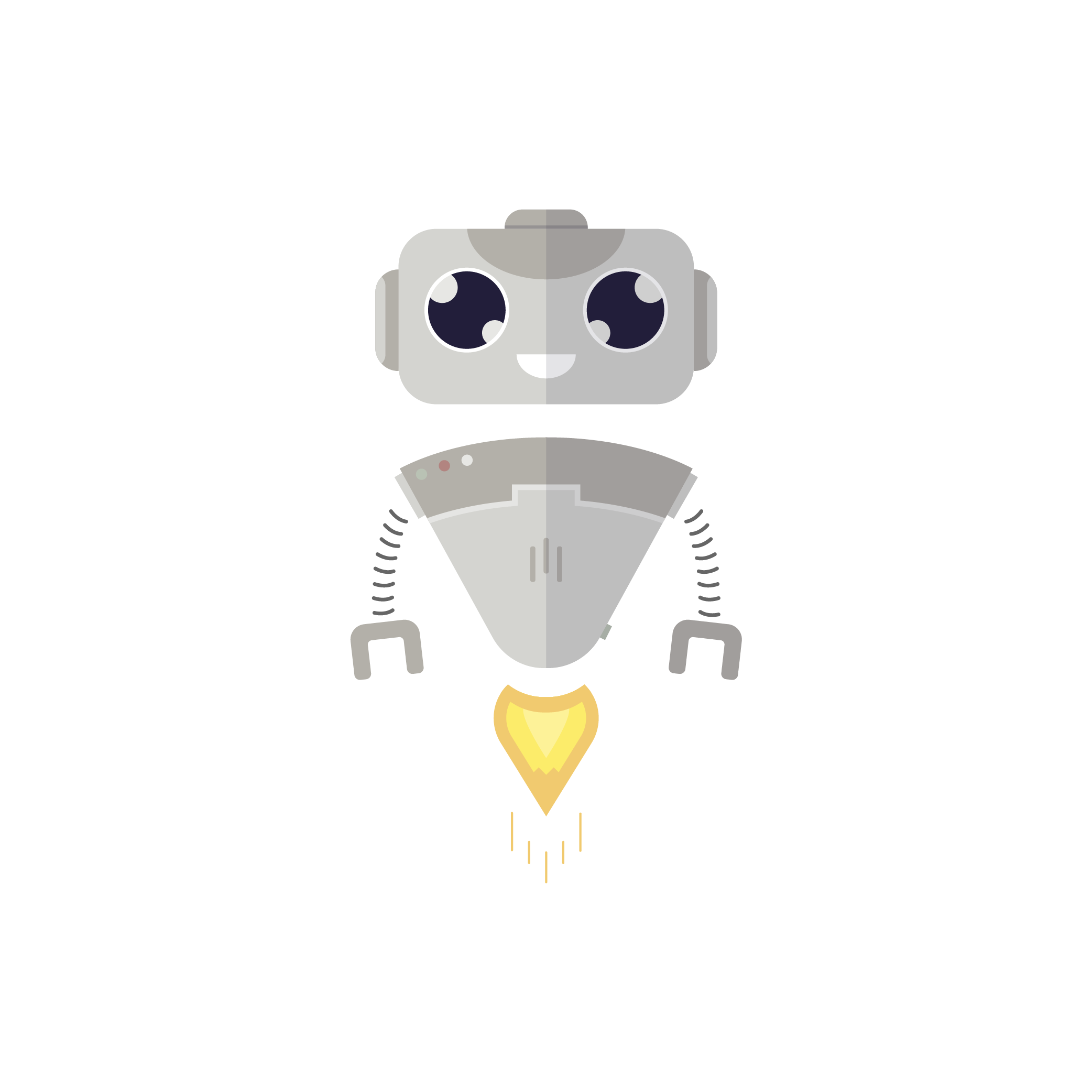 Robot Mascot Process for SaaS Platform by Mica Andreea on Dribbble