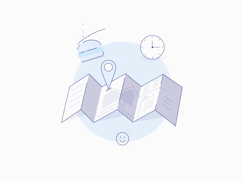 GIF Spot Illustration by Mica Andreea on Dribbble