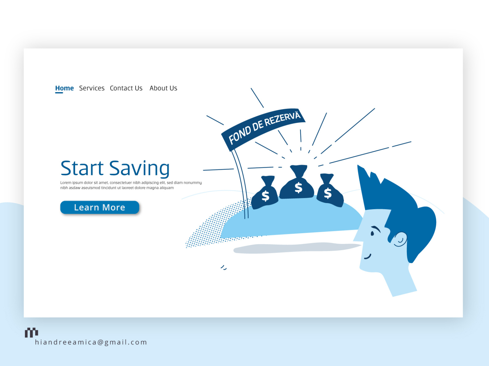 Vector Illustration, Start Saving Money by Mica Andreea on Dribbble