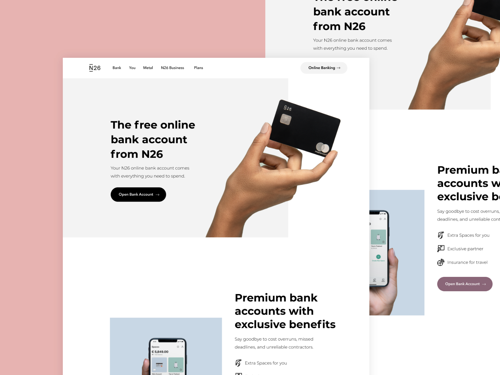 N26 Redesign by Edijs on Dribbble