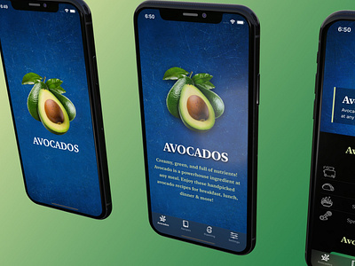 Let s develop an Avocado Recipe iOS 13 app with SwiftUI in Xcode by Robert Petras on Dribbble