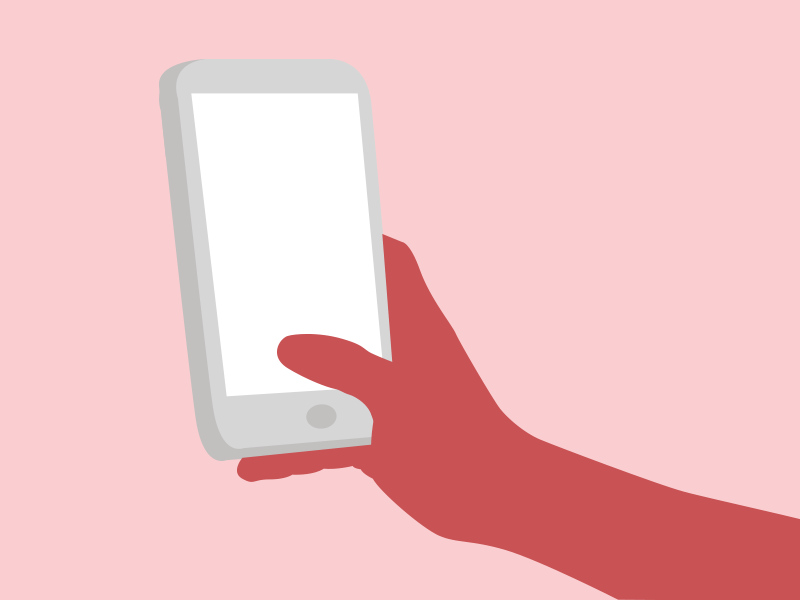 Keep swiping by Izzie Glazzard on Dribbble