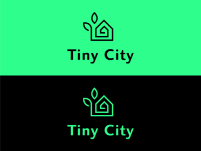 TINY CITY LOGO by milan parmar on Dribbble