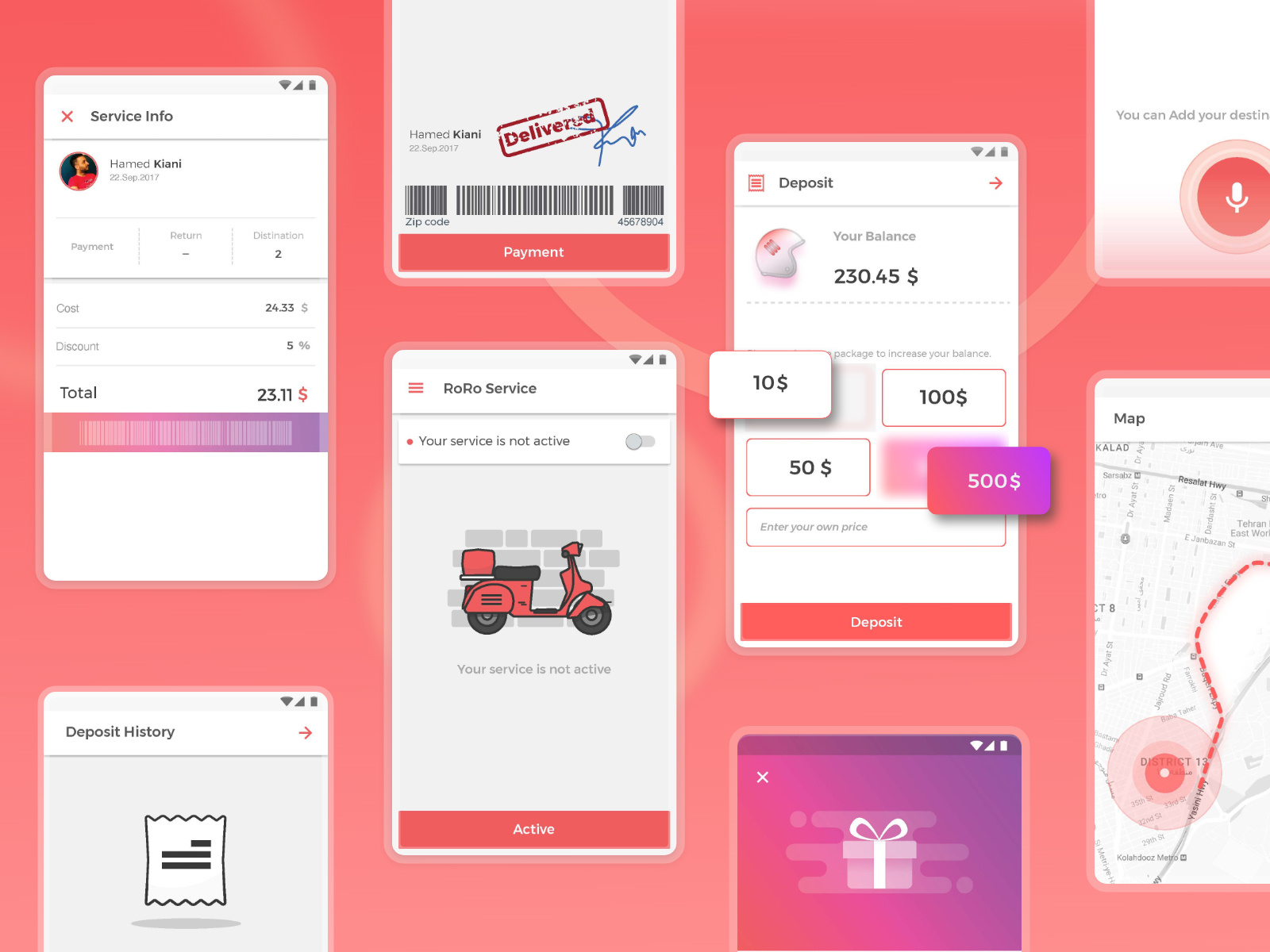 RORO by Hamed Kiani on Dribbble