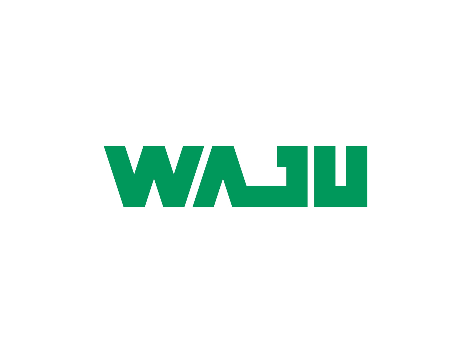 WAJU Wordmark Logo by Busari Omotola Adeyinka on Dribbble