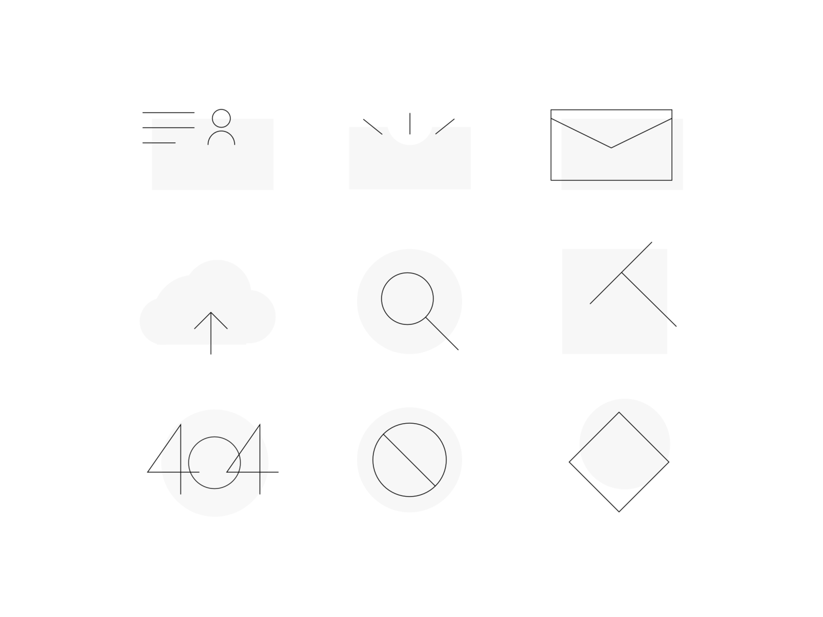 Default Page Icons Design by JellyL on Dribbble