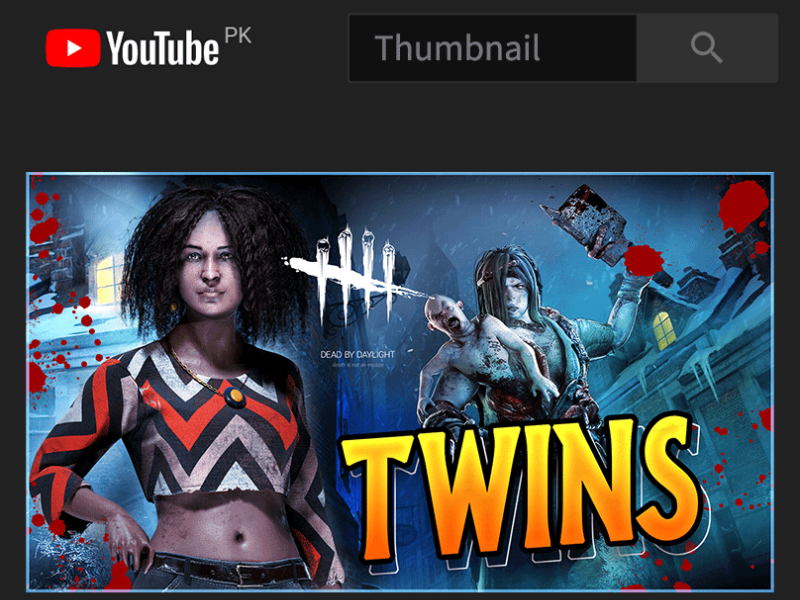 Dead By Daylight Youtube Thumbnail by Ammad khan on Dribbble