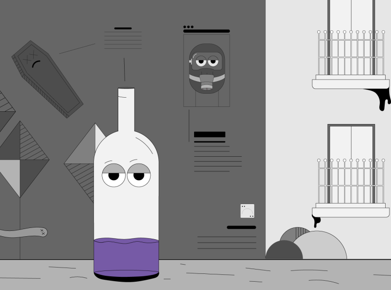 Lockdown and sadness by David Amaral on Dribbble