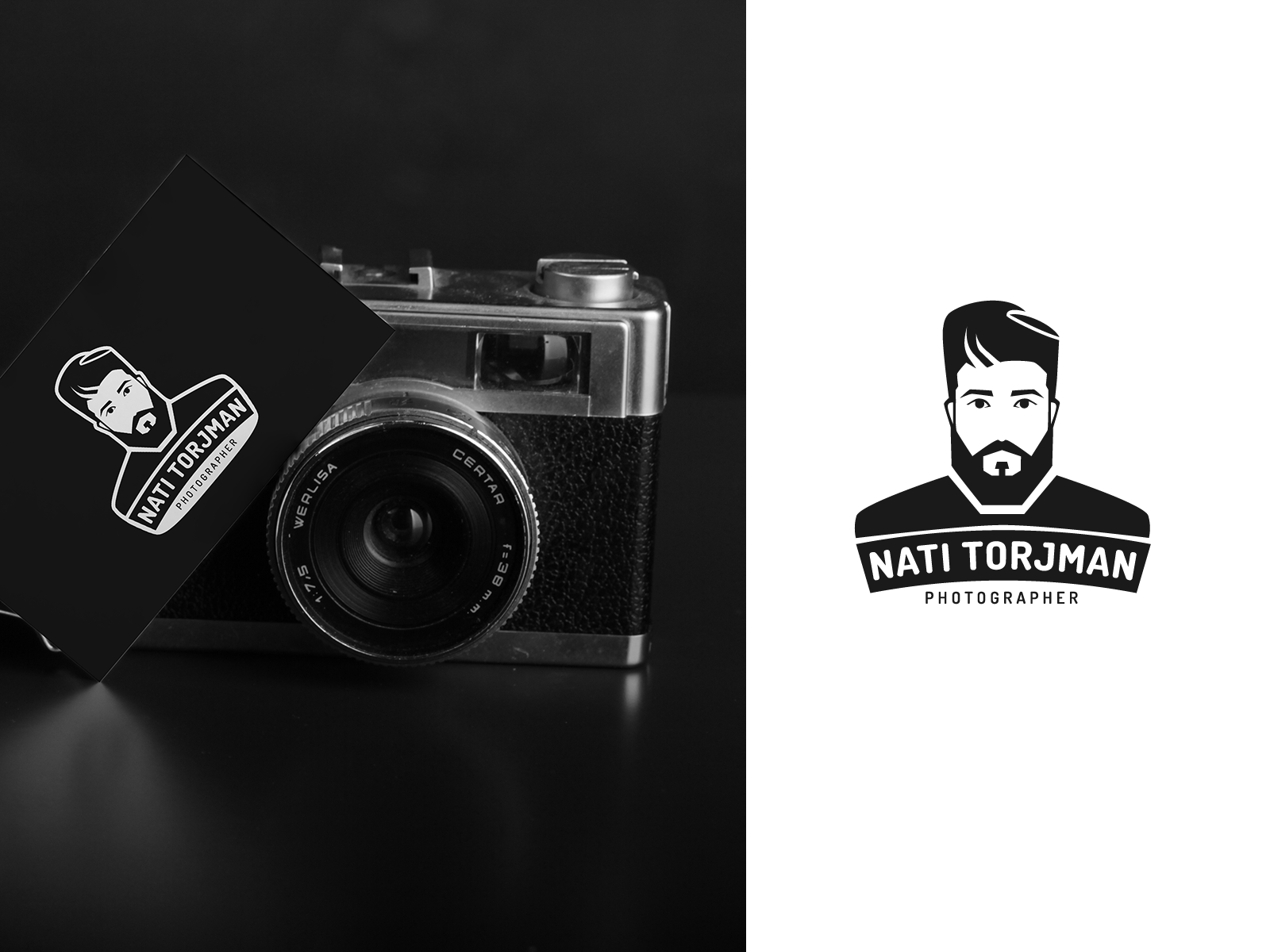 Photographer logo by shanchu on Dribbble