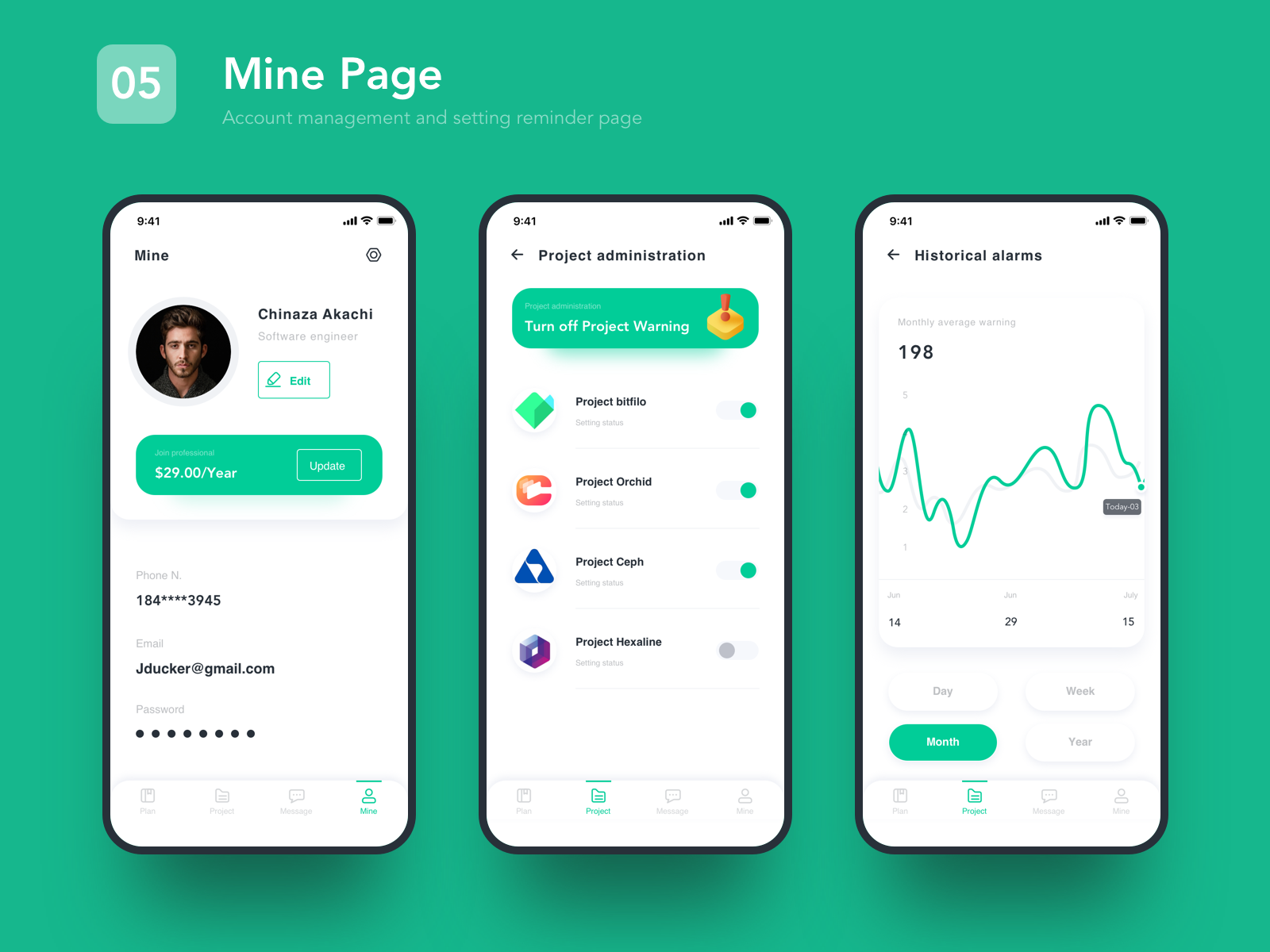 05 Mine page by oai_XU89 on Dribbble
