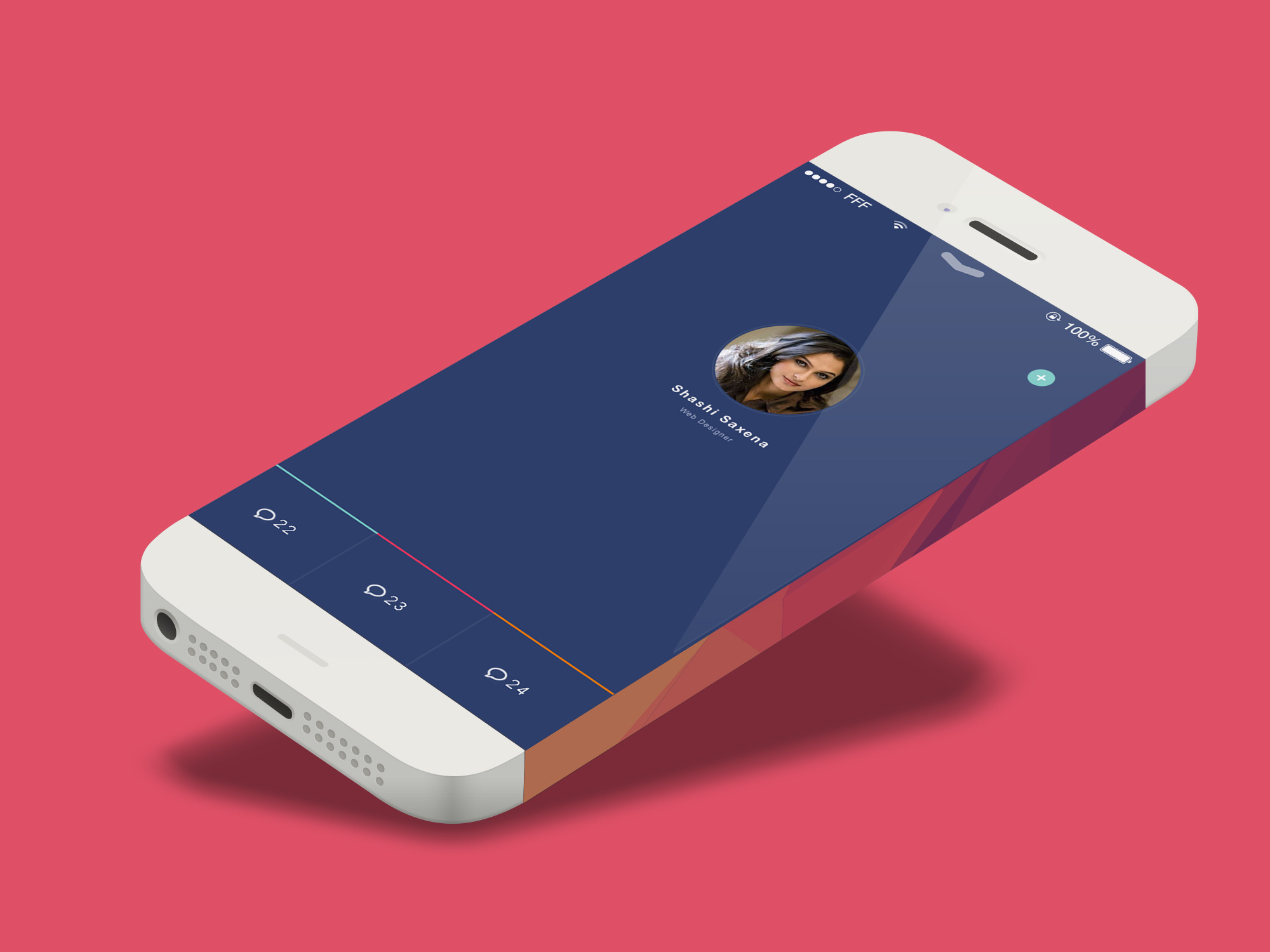 Dribbble - profile-ui-design.jpg by Shashi Saxena
