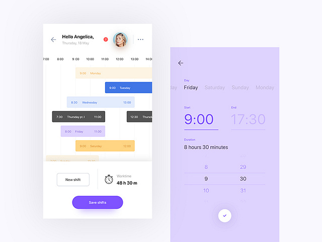 Timetable designs, themes, templates and downloadable graphic elements ...