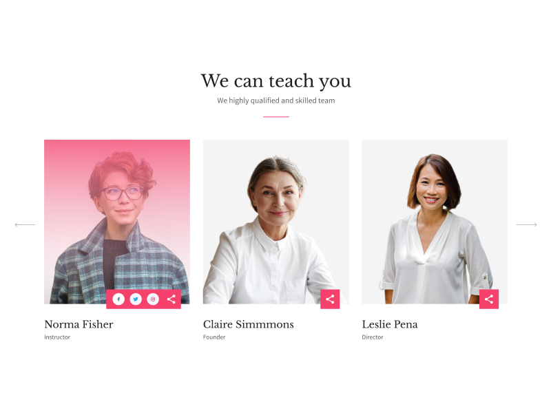 Simple Team Page (with Figma prototype) by Ishwor Thapa on Dribbble