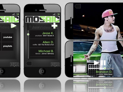 Mosaic Interface by Roland Atema on Dribbble