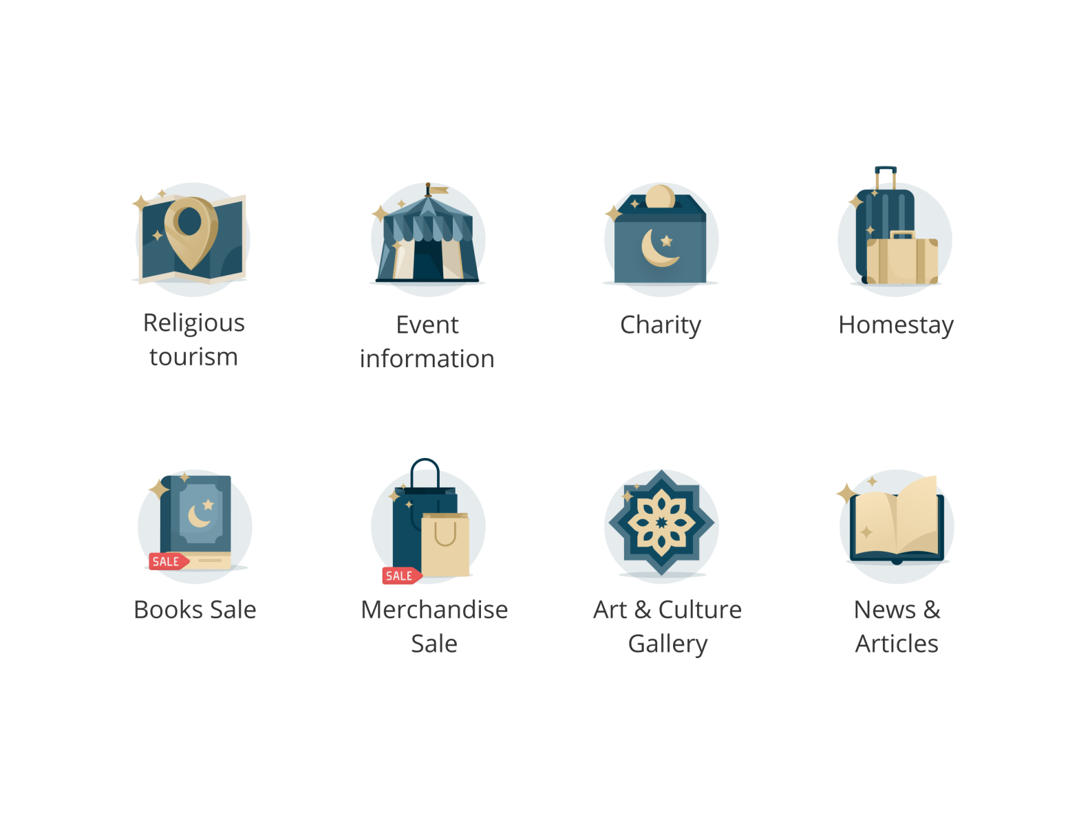 Islamic Icon App by Muhammad Ardi Deswanto on Dribbble