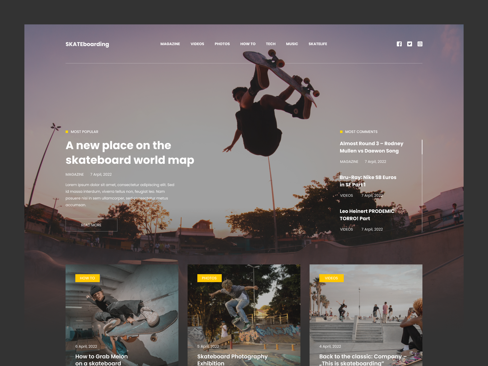 SKATEboarding by Robert Kostrucha on Dribbble