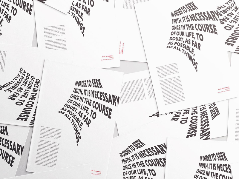 Type exploration by Johanna Villegas on Dribbble