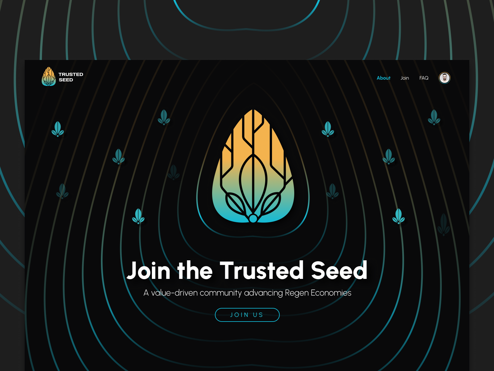 UI Design Trusted Seed by Rodrigo Castillo on Dribbble