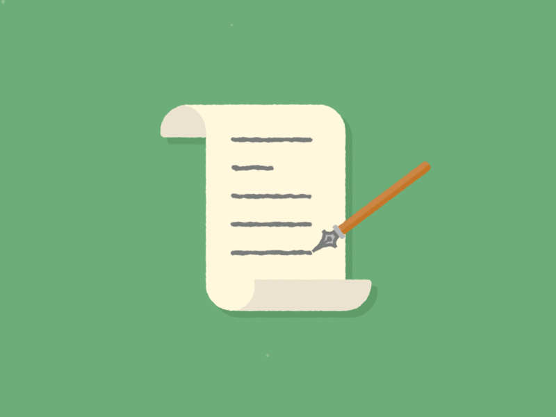 Dribbble - pen_paper.gif by Brent Clouse