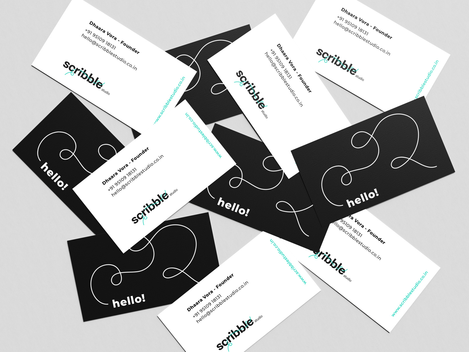 Scribble Studio | Business Cards by Studuo on Dribbble