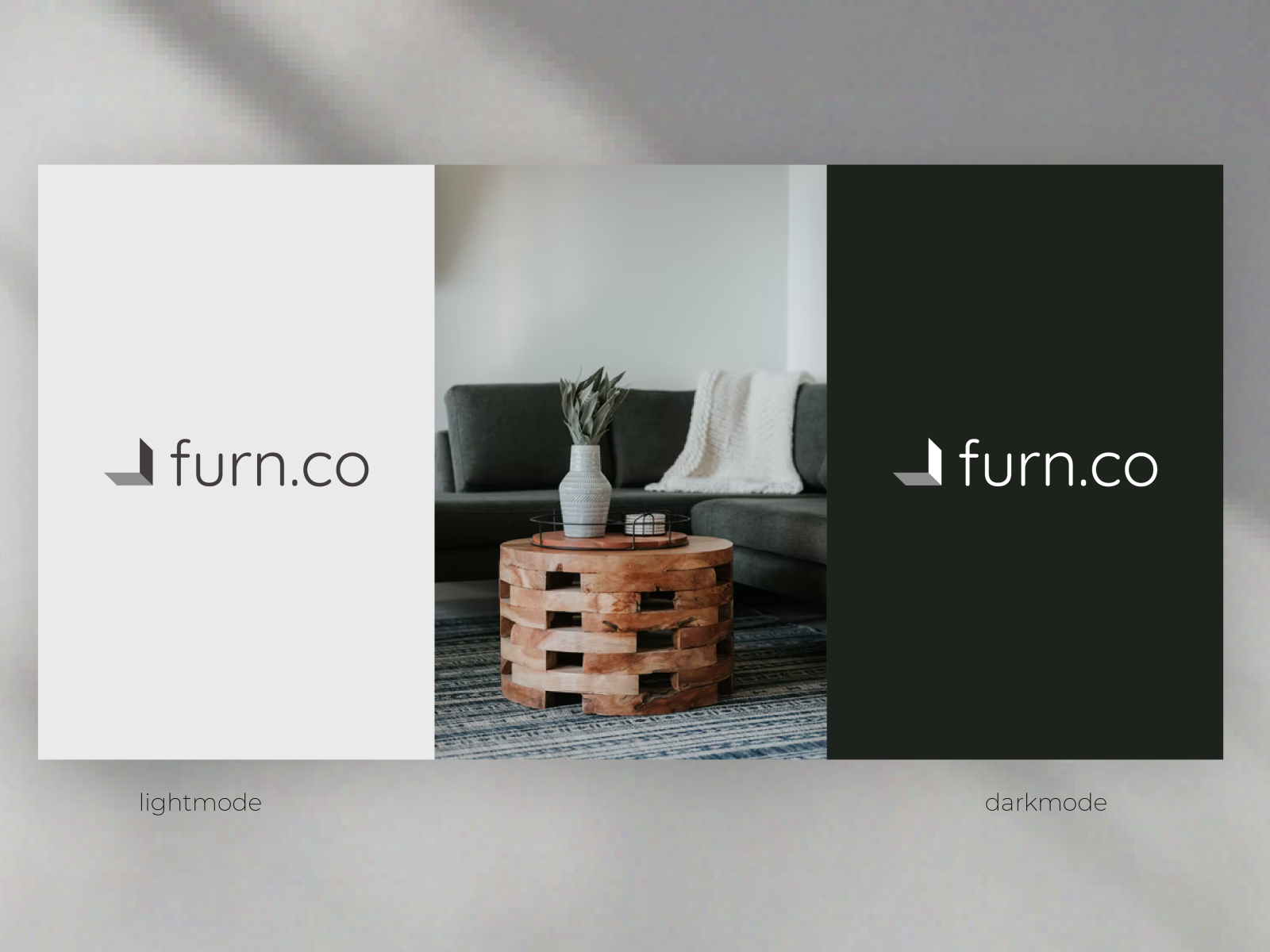 Furn.co - logo and branding project by Vanshika Kumar on Dribbble