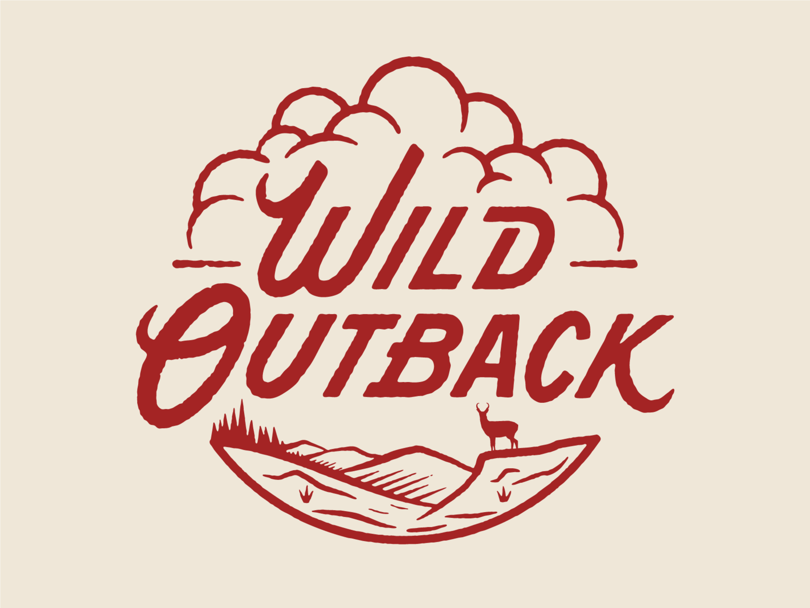 Wild Outback by Johnny Bertram on Dribbble