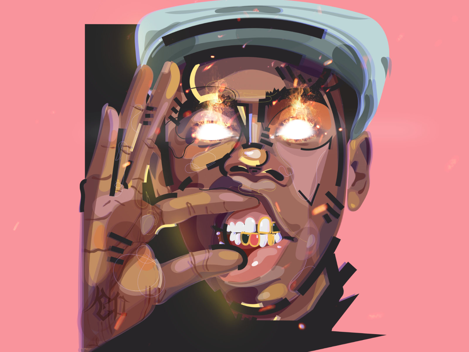 Tyler/The Creator/ by SMARTDESIGN// on Dribbble
