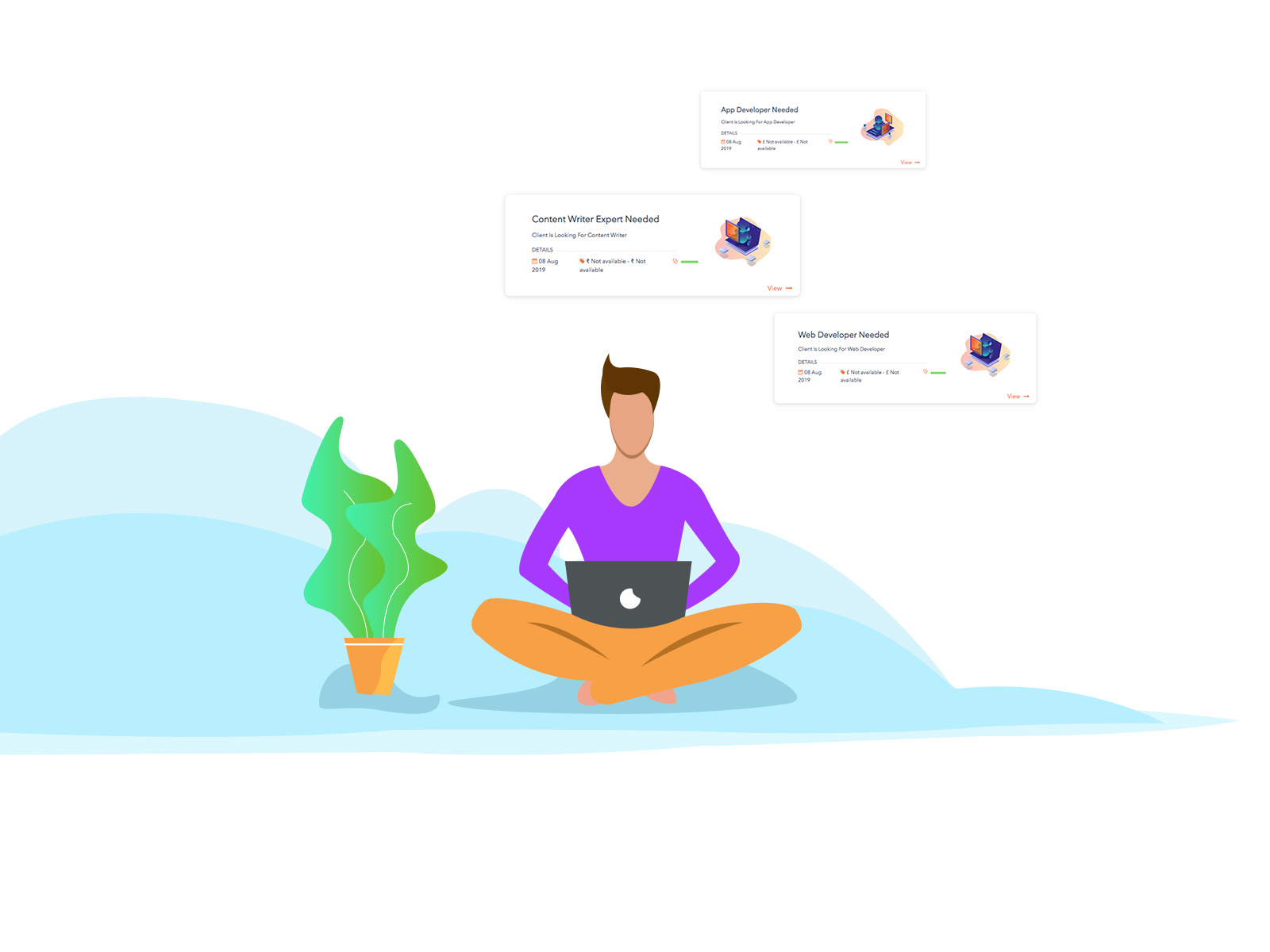 Flat Infographics for leadsin.io by Ravindra Prajapati on Dribbble