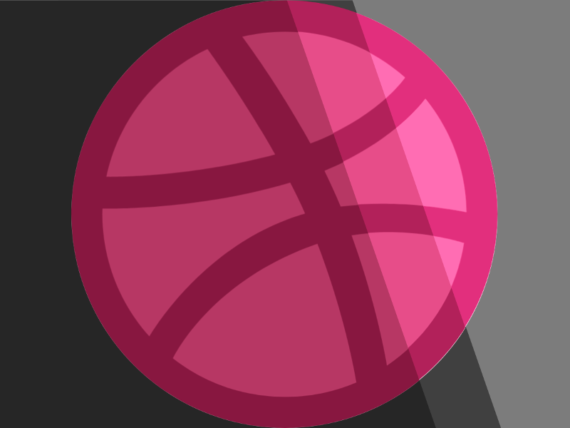 Some work on the Dribbble logo [3] by Bertrand Choubert on Dribbble