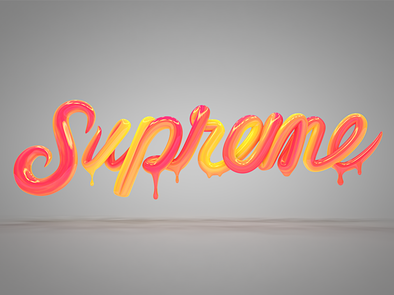 Supreme by oleg_r on Dribbble