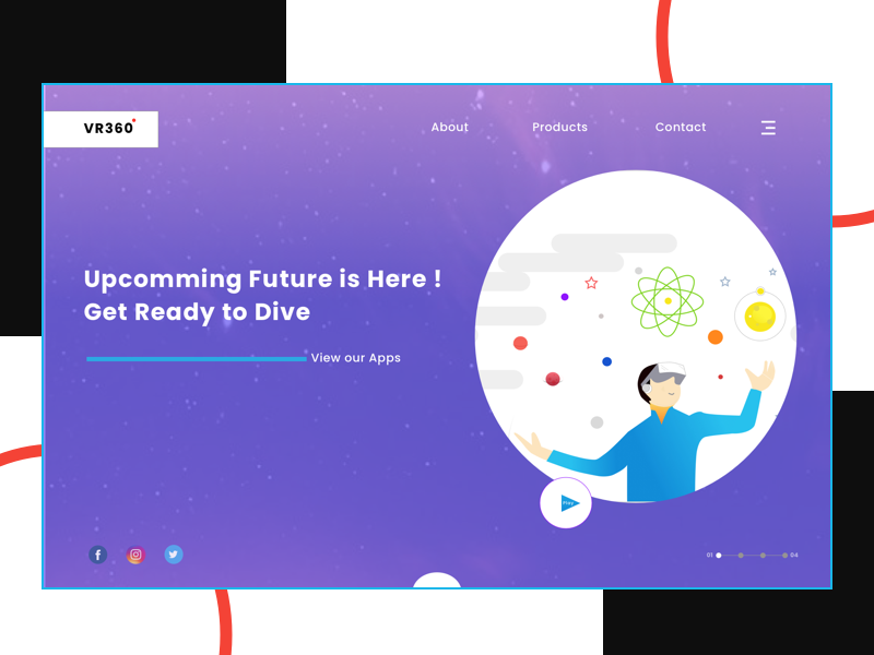 Virtual Reality by Kalaivanan CS on Dribbble