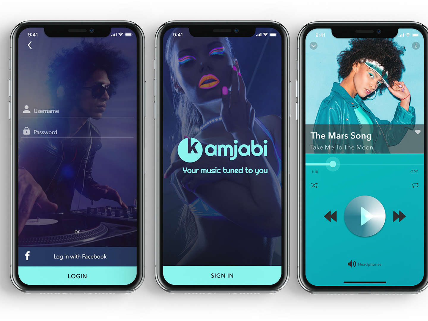 kmjb music by Alexander Balinskyi on Dribbble