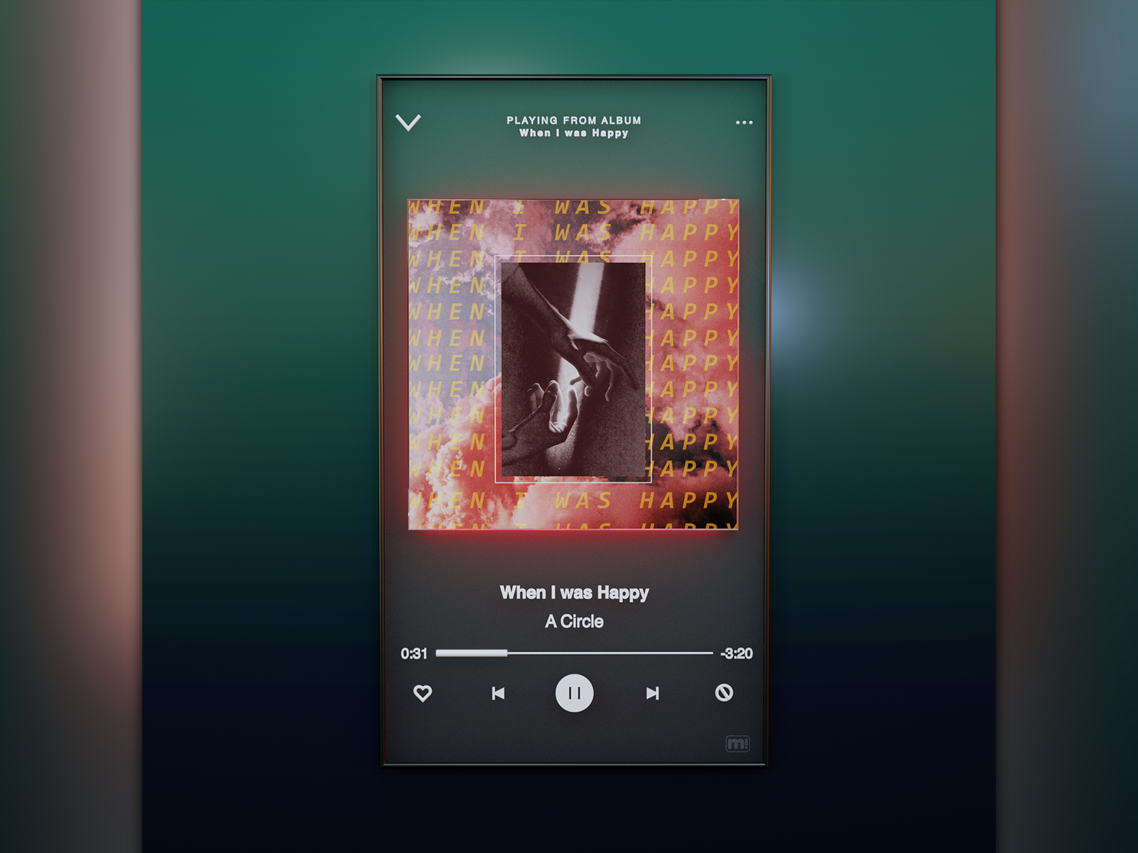 Spotify Frame By Moiz Hamid On Dribbble