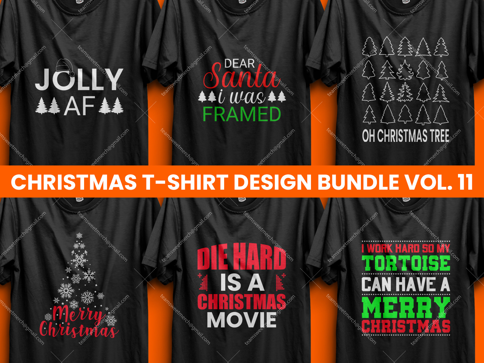 Best Selling Christmas T-Shirt Design Bundle V-11 by Abir Sarkar on ...