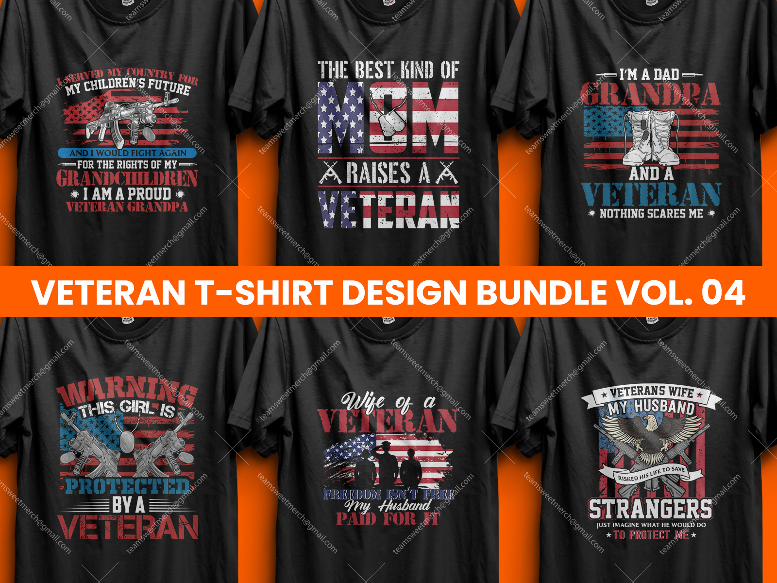 Best Selling Veteran T-shirt Designs Bundle V- 04 by Abir Sarkar on ...