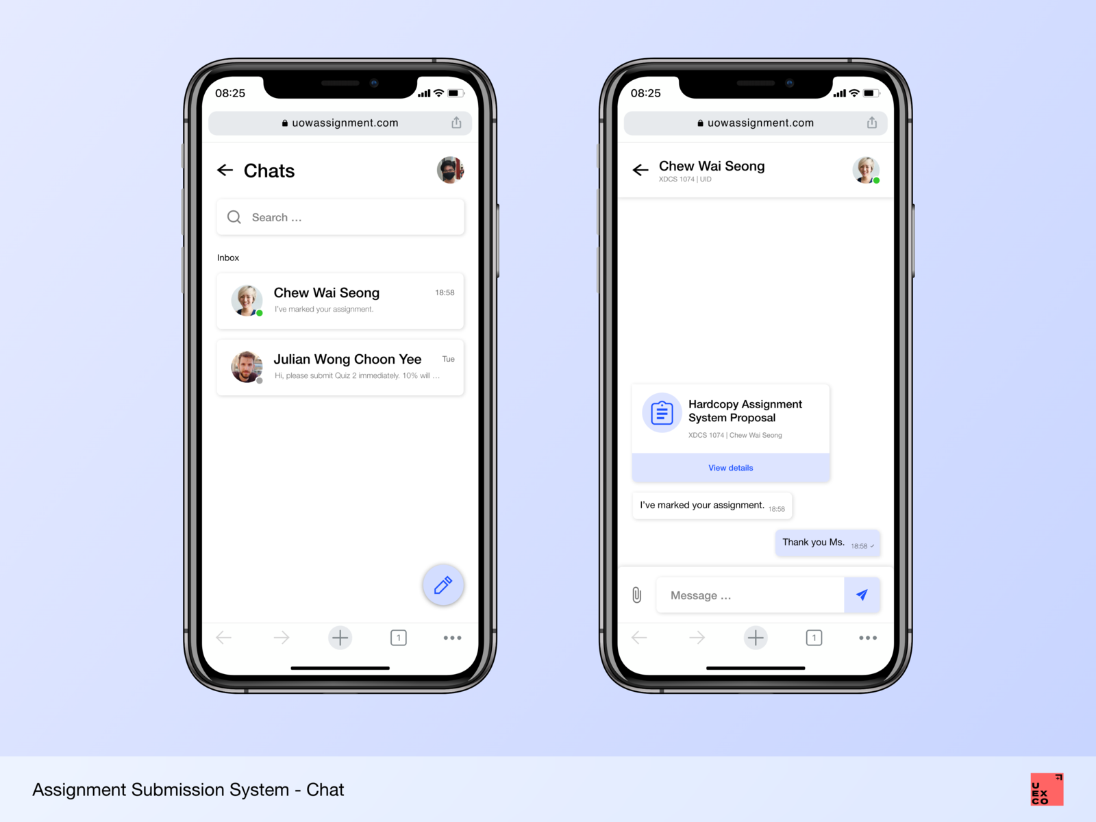 Assignment Submission and Task Management System - Chat by Joshua Chew ...