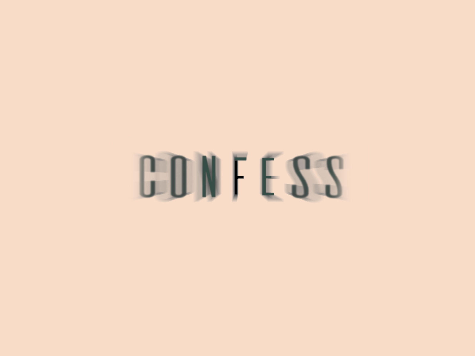 Confess Logo by Ofelia Andronic on Dribbble
