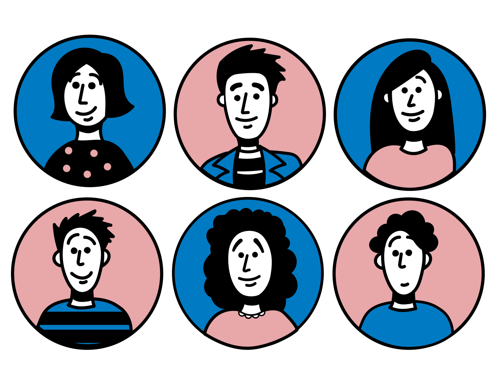 Character Illustrations by Melissa Hartmann on Dribbble