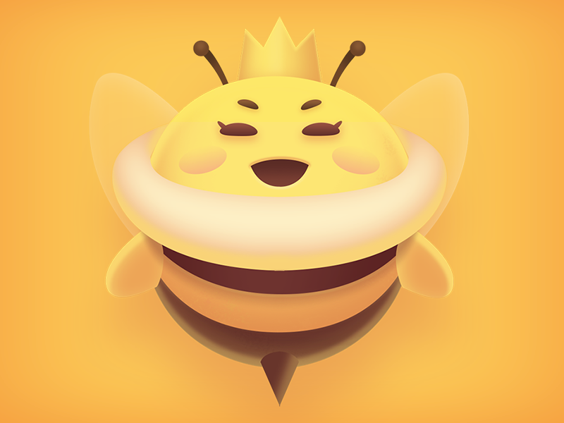 Queen Bee by Xavier Heritier on Dribbble