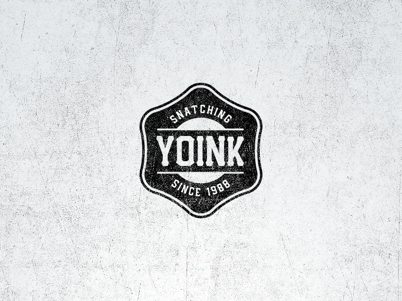 Yoink Vintage Badge by Mathias Temmen on Dribbble