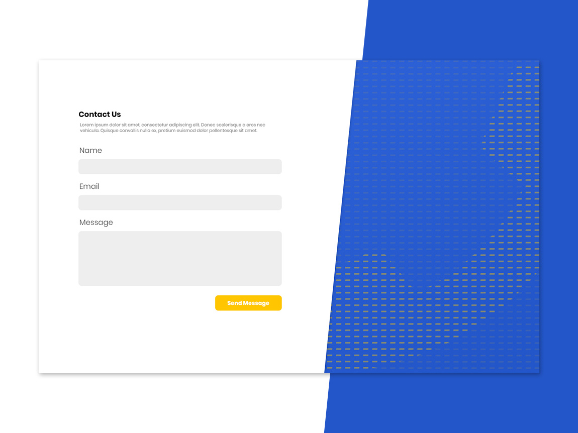 Daily UI - Day 28: Contact Us by Adam on Dribbble
